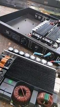 sharp pro audio amplifier repair / yt shorts #amplifierrepair #classD #sharpproaudio