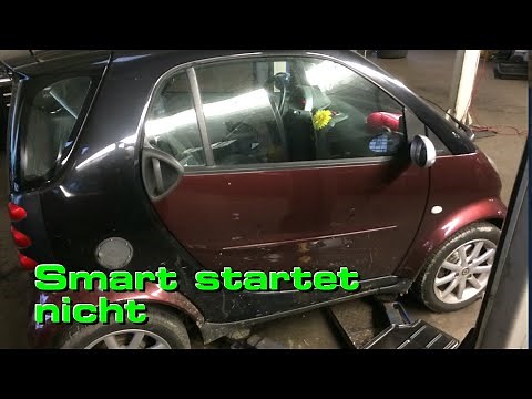 Smart won't start (starter won't turn)! Check the fuses first.