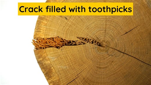 How toothpicks became the perfect woodturning repair