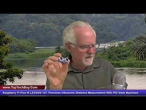 Raspberry Pi Pico W LESSON 107: Precision Ultrasonic Distance Measurement With PIO State Machines