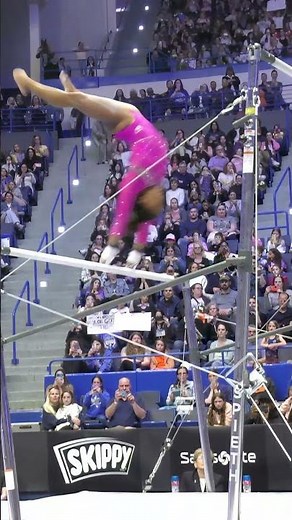 Simone Biles Slow Motion Uneven Bars Core Hydration Classic 2024 Part-1