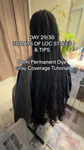 Demi Permanent Dye for Gray Hair Coverage Tutorial