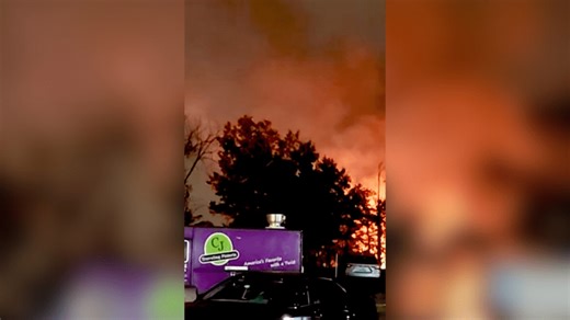 Multiple propane tanks explode in Prince George’s County causing large fire