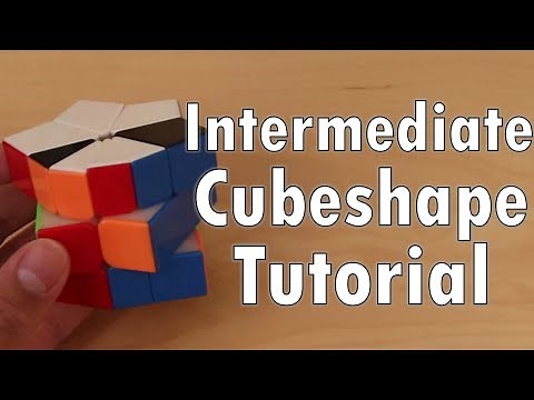 Intermediate Cubeshape Tutorial for Square-1 (Scallop-Kite Tutorial)