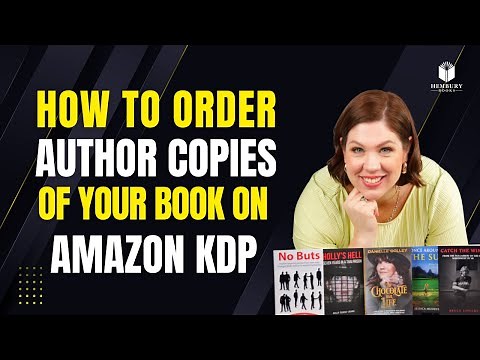 How to order author copies of your book on Amazon KDP