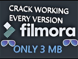 How to download crack filmora9 ... 100% working 3 mb only crack file. only crack . full proof.