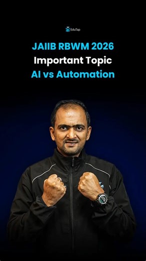 AI vs Automation | JAIIB RBWM Important Topics & Modules | JAIIB May 2026 Preparation