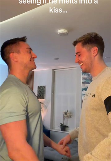 i don’t know if he was scared or excited 🫣 #mlm #couple #trending #husbands