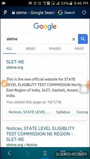 SLET NE 2018 ANSWER KEY