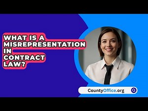 What Is A Misrepresentation In Contract Law? - CountyOffice.org