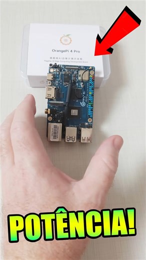 Um Mini PC ÓTIMO para Estudos e Trabalho! Orange Pi 4 Pro