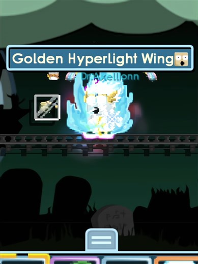 Exploring the Golden Hyperlight Wing in Growtopia
