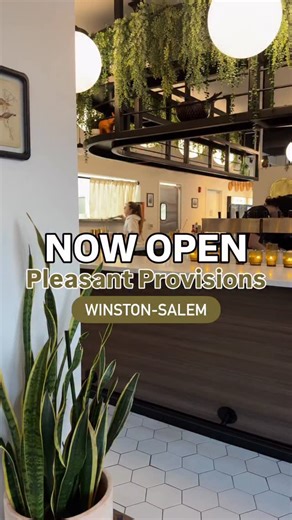 NOW OPEN - Pleasant Provisions is Winston’s newest restaurant-market combo! ➡️ MENU: Expect Southeast Asian-inspired dishes influenced by owner Matt Pleasant’s time in Vietnam and Thailand! Team member Christy loved the Beef Katsu Curry! 🛒 MARKET: You’ll find the market space stocked with everyday staples and take-home meals for easy nights in. 📍 830 West 4th St (street level of the new 4th & Green Apartments) ✨ GOOD TO KNOW: Pleasant Provisions is in its soft opening phase, so expect a smalle