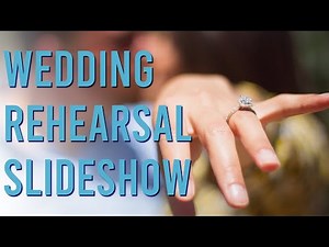 Wedding Rehearsal Dinner Slideshow | Sarah and Daniel