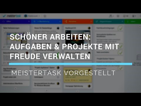 MeisterTask: Aufgaben- & Projektmanagement Tool vorgestellt