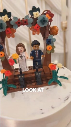 LEGO WEDDING CAKE TOPPERS!!!