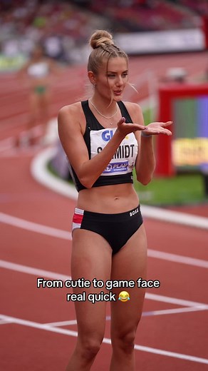 Track and Field Athlete Alica Schmidt Training Moments