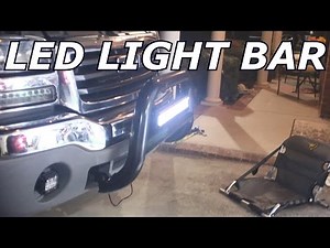 How To Install 20 Inch LED Light Bar