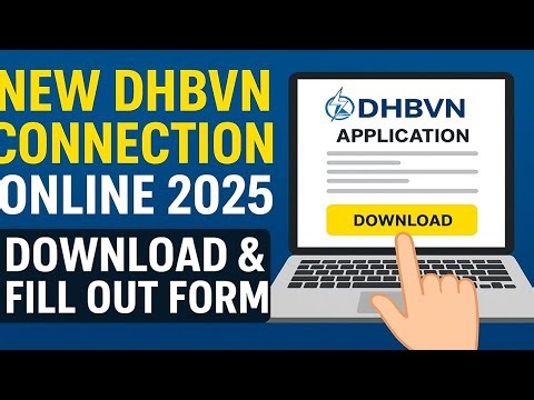 How To Download & Fill Out New Electricity Connection Form Online of Dakshin Haryana Bijali Vitran