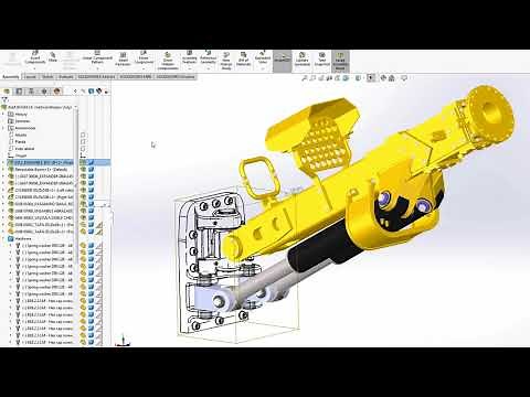 SOLIDWORKS - Mixed Display States in a Drawing View