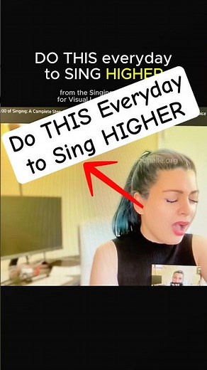 Do THIS One Thing everyday to Sing HIGHER 🤯Easy technique to hit high notes