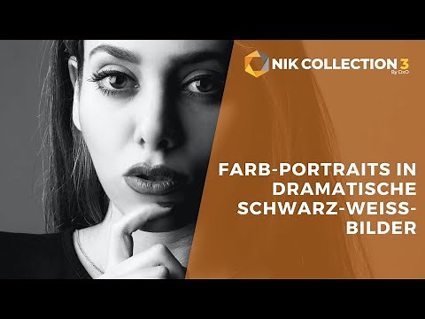 Umwandlung von Farb-Portraits in dramatische Schwarz-Weiß-Bilder mit Silver Efex