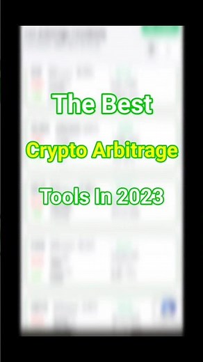 Free Arbitrage Crypto Scanner