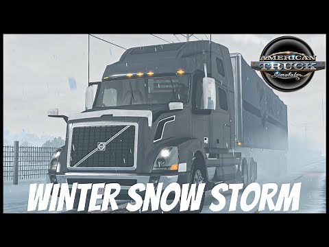 Winter Weather Mod | American Truck Simulator