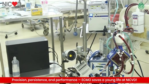 𝐍𝐢𝐧𝐞 𝐝𝐚𝐲𝐬. 𝐎𝐧𝐞 𝐛𝐚𝐭𝐭𝐥𝐞 𝐟𝐨𝐫 𝐥𝐢𝐟𝐞. 𝐎𝐧𝐞 𝐡𝐢𝐬𝐭𝐨𝐫𝐢𝐜 𝐬𝐮𝐜𝐜𝐞𝐬𝐬! 𝐅𝐨𝐫 𝐭𝐡𝐞 𝐟𝐢𝐫𝐬𝐭 𝐭𝐢𝐦𝐞 𝐢𝐧 𝐏𝐚𝐤𝐢𝐬𝐭𝐚𝐧, 𝐚 𝐩𝐚𝐭𝐢𝐞𝐧𝐭 𝐫𝐞𝐦𝐚𝐢𝐧𝐞𝐝 𝐨𝐧 𝐄𝐂𝐌𝐎 𝐬𝐮𝐩𝐩𝐨𝐫𝐭 𝐟𝐨𝐫 𝐧𝐢𝐧𝐞 𝐜𝐨𝐧𝐭𝐢𝐧𝐮𝐨𝐮𝐬 𝐝𝐚𝐲𝐬 𝐚𝐭 𝐍𝐈𝐂𝐕𝐃, 𝐚𝐧𝐝 𝐦𝐚𝐝𝐞 𝐚 𝐟𝐮𝐥𝐥 𝐫𝐞𝐜𝐨𝐯𝐞𝐫𝐲. This remarkable achievement was made possible through the use of both 𝐕𝐀 𝐄𝐂𝐌𝐎 𝐚𝐧𝐝 𝐕𝐕 𝐄𝐂𝐌𝐎, providing vital support to the patient’s heart and lungs when all ho