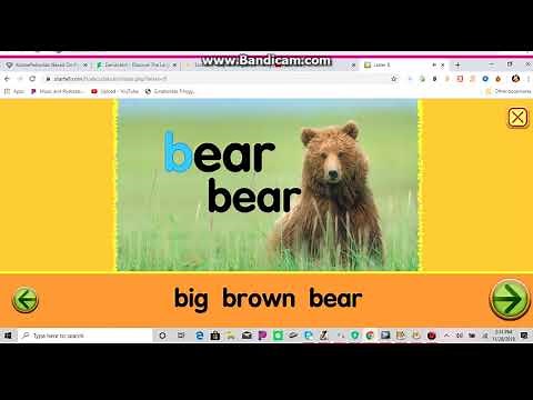 Starfall ABC Blocks Alphabet Letter B Sounds