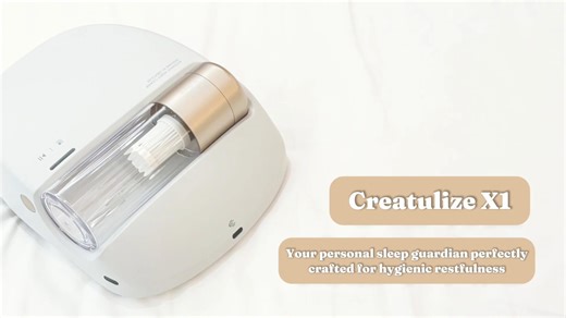Automatic Bed Cleaning – The Future Is Here. 🛌✨ The Creatulize X1: 4 smart cleaning modes, UV-C sterilization, and real-time dustbin visibility. It navigates, detects edges, vibrates debris loose, and banishes mites – all while handling stubborn pet hair. Your mattress just met its hyper-hygienic guardian. #creatulize #creatulizex1 #robotbedvacuum #autobedcleaner #beddingvacuum #smarthome #SmartLiving #healthysleep #sleephygiene | Creatulize