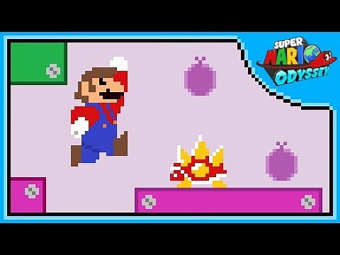 Run, Jump, Throw! 1 (8-BIT) - Super Mario Odyssey