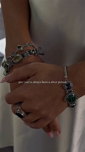 Verde (2006) For people who always choose silver. One-of-a-kind archival designs from Lori’s personal vault. 🔗 Shop via link in bio #loribonn #loribonnarchive #silverjewelry #archivedesign #finejewelry | Lori Bonn Design