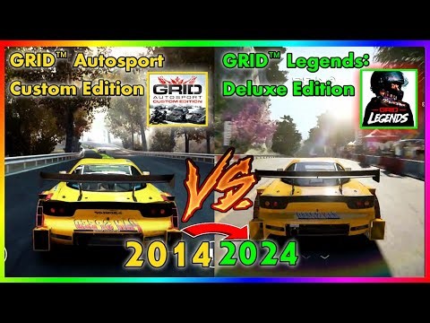 GRID™ Legends: Deluxe Edition VS GRID™ Autosport Custom Edition