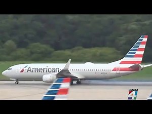 Video shows airplane tire explode during takeoff from Tampa airport