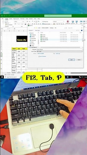 Save as PDF in Seconds! Keyboard Shortcut for Excel & Word You Need to Know#ExcelTips #WordTips #PDF