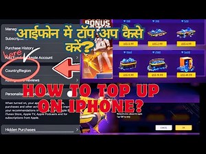 How to Download FREE FIRE on iPhone and TOP UP Easily 📲