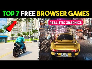Top 7 Free Browser Games 😍 For Low End PC (2024)