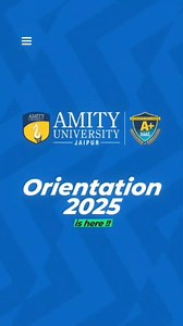 The campus is buzzing... D-Day is just a few hours away! Get ready to join us at Orientation 2025. #orientation2025 #collegelife #collegeevent #amityuniversityjaipur | Amity University Rajasthan, Jaipur