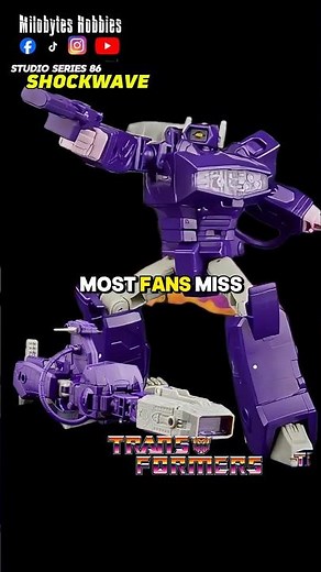 Studio Series 86 Voyager Class Shockwave 😳 #transformers #decepticons