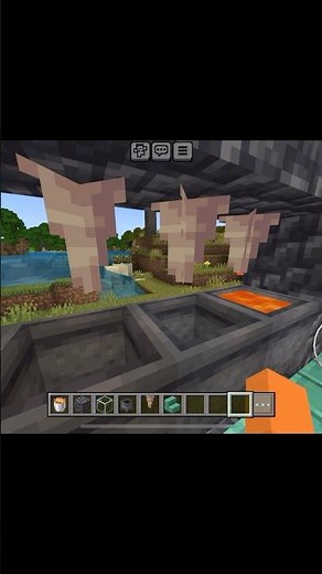 This Lava Trick Works in Minecraft PE?! 😳🔥