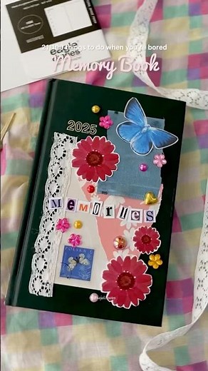 Memory book diy ✨ #memorybook #diy #scrapbook #aesthetic