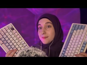 ASMR- Different Keyboard Sounds