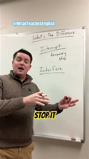 Interrupt vs Interfere – Big Difference! 😱 Don’t Mix Them Up (ESL Fix)