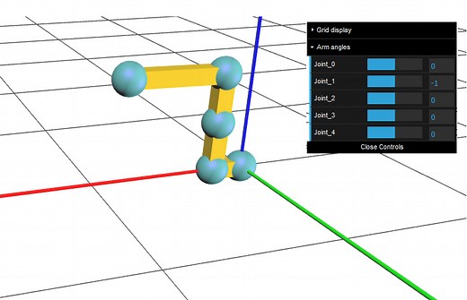 Denavit HartenBerg Robot Arm - Blascarr
