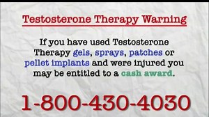 AkinMears TV Spot, 'Testosterone Therapy Warning'