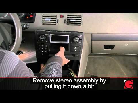 GROM USB iPod Bluetooth Adapter Interface Installation for Volvo XC90 2002- 2006