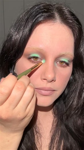Alexandra French on Instagram: "Mint Mocha!! #fyp #makeuptutorial"