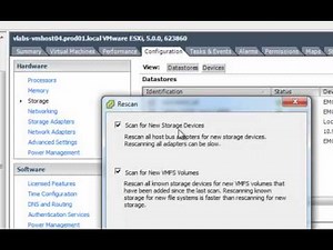 Resignaturing VMFS Volumes via esxcli