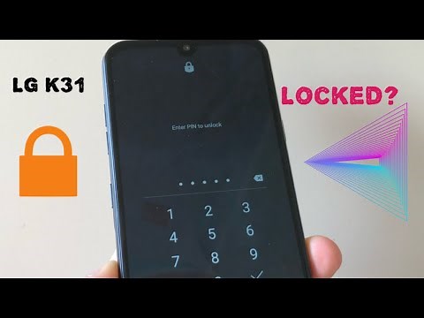 LG K31 reset forgot password , screen lock, pin , pattern .....hard reset